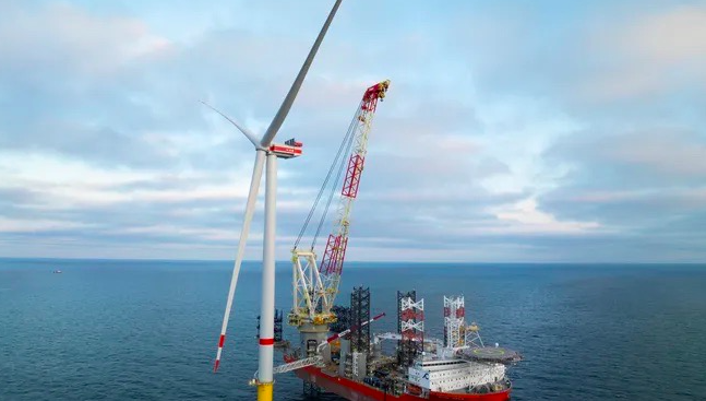 全球最大功率風場啟用！德國 15MW 風機轉一圈，就供 4 －ESG永續台灣